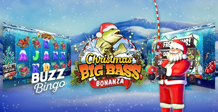 Festive Christmas Big Bass Bonanza Spins Unveiled by Buzz Bingo