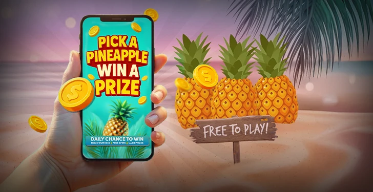 Buzz Bingo’s Pick a Pineapple Offers Free Daily Rewards
