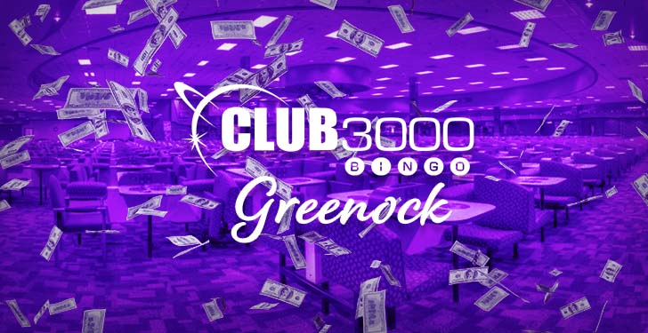 Club 3000 Greenock’s Luck Continues with 50K Pound Winner