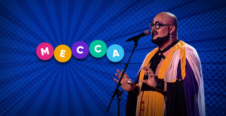 Drag Queen Lands in Mecca Club with Alien Sidekick